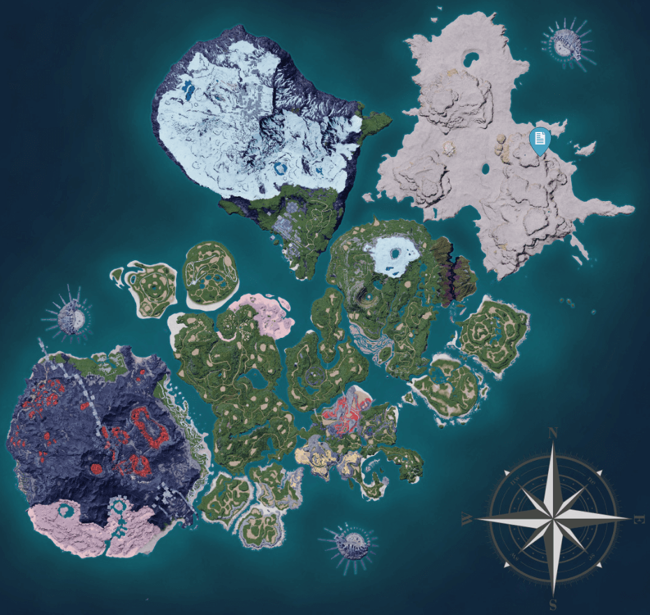 [Palworld] Marcus Dryden's Diary - 2 Location - 비공식센터