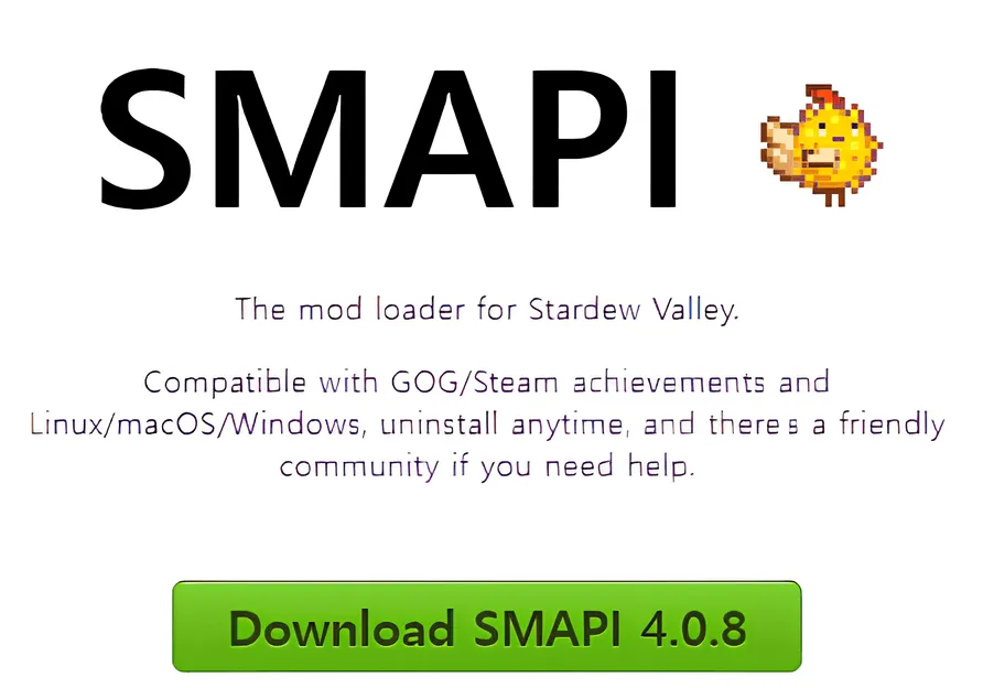 SMAPI 스마피 설치 방법 - 스타듀밸리 비공식센터